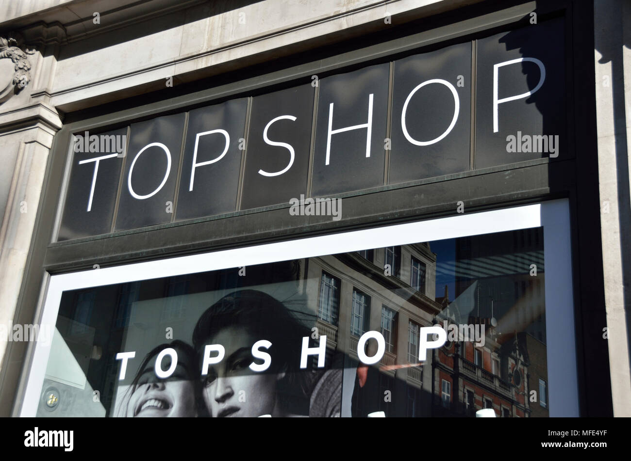 Topshop fashion store in Oxford Street, London, UK Stock Photo - Alamy