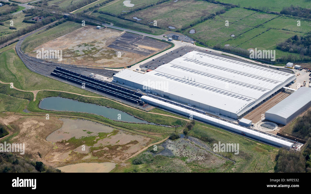 Hitachi Rail Factory, Newton Aycliffe, North East England, UK Stock ...