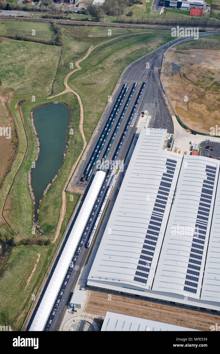 Hitachi Rail Factory, Newton Aycliffe, North East England, UK Stock ...