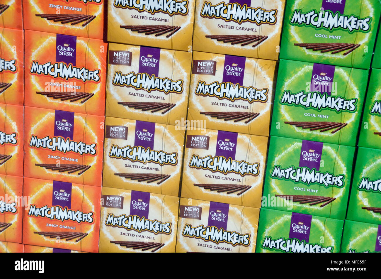 Matchmakers chocolates hi-res stock photography and images - Alamy