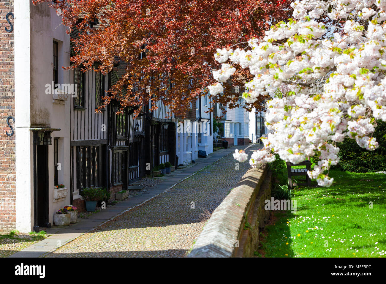 Rye town east sussex hi-res stock photography and images - Alamy