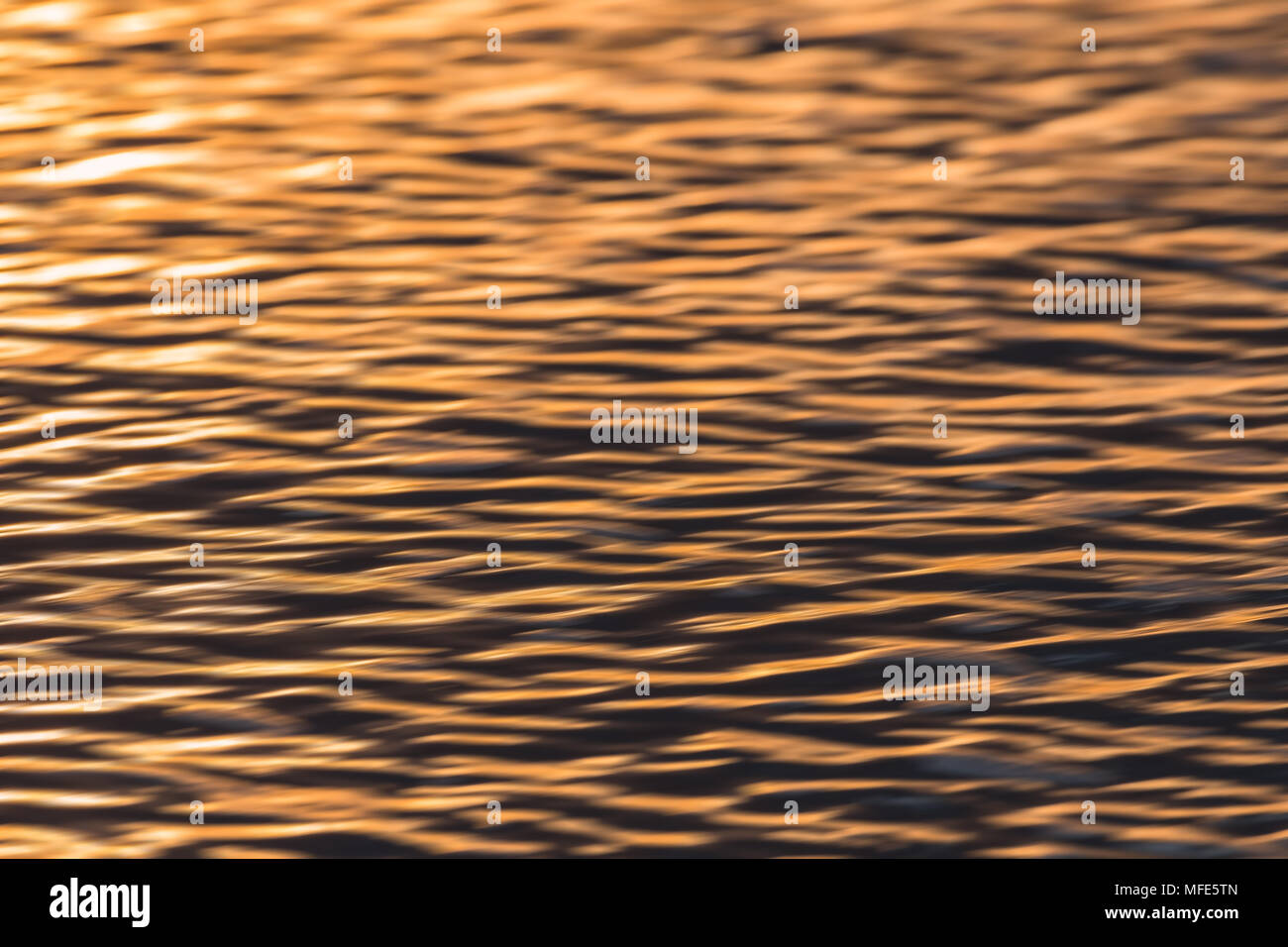 Abstract of Golden Sea Stock Photo - Alamy