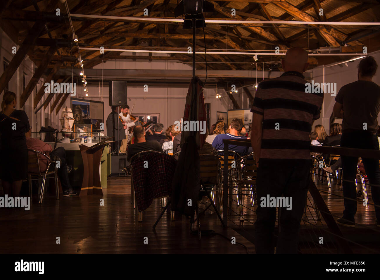 concert of jazz musicians at the Maritime Museum Stock Photo - Alamy