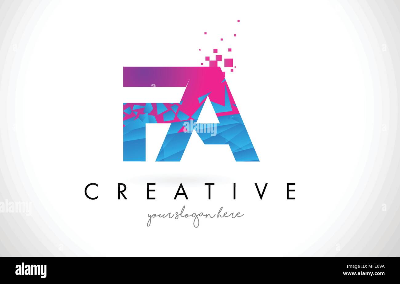 Logo of the fa hi-res stock photography and images - Alamy