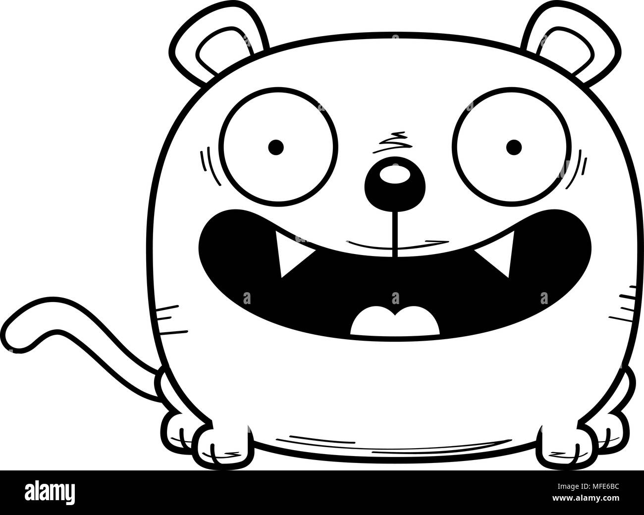 Smiling happy young black Stock Vector Images - Alamy