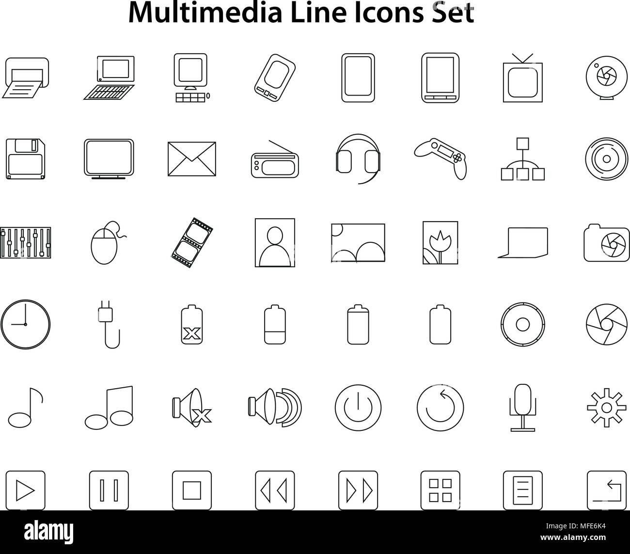 Computer technology picture vector vectors hi-res stock photography and ...