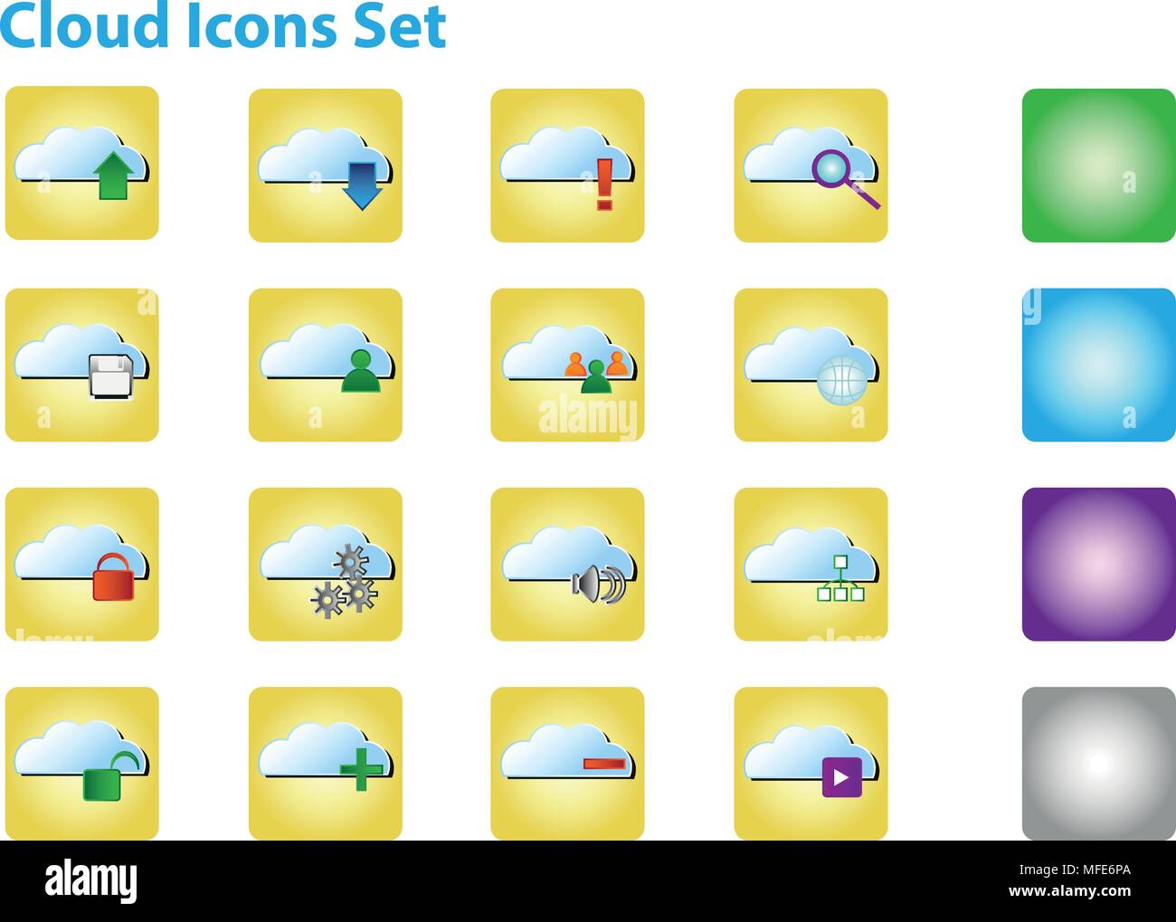 Cloud computing security background hi-res stock photography and images ...