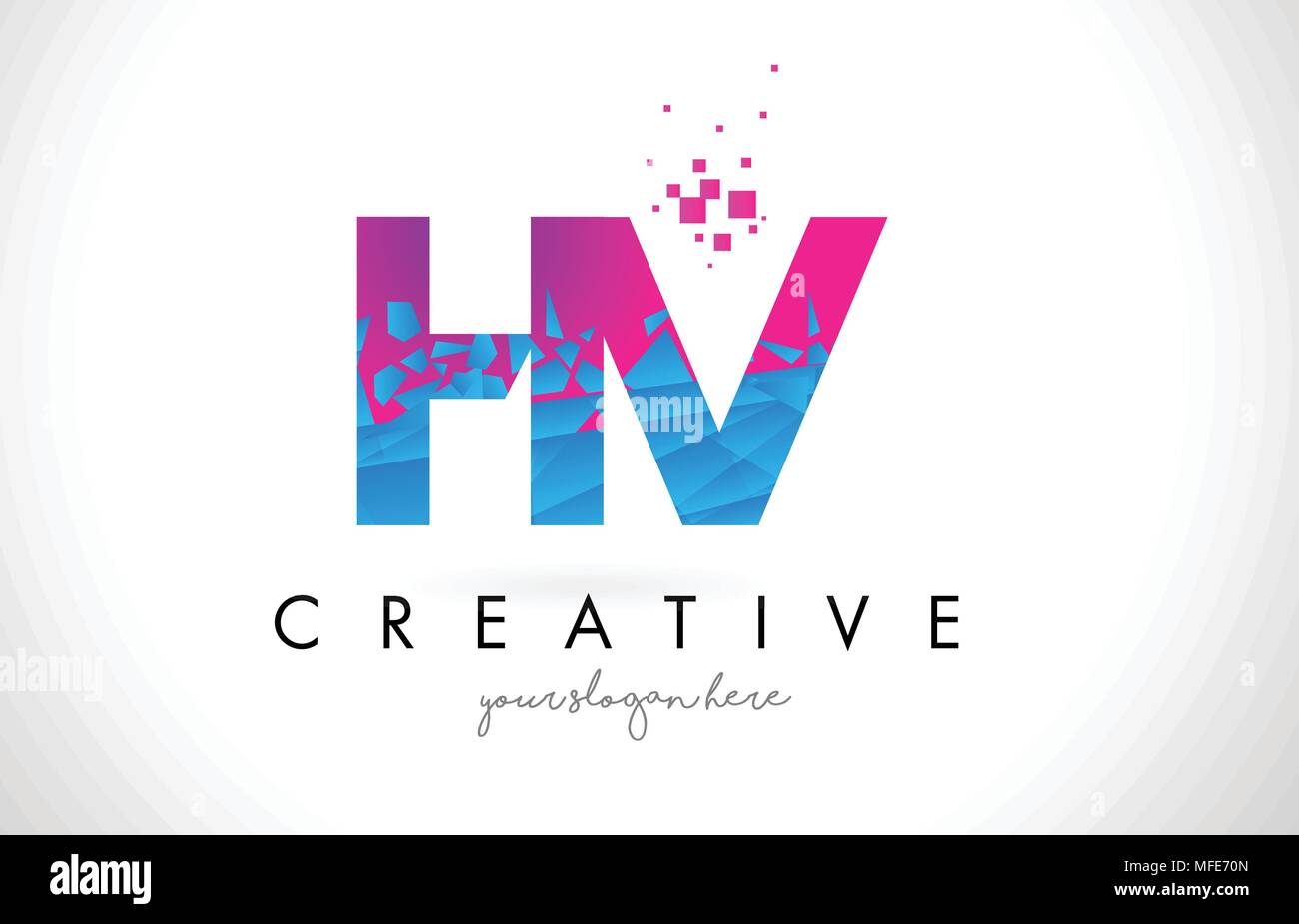 H v letter Stock Vector Images - Alamy