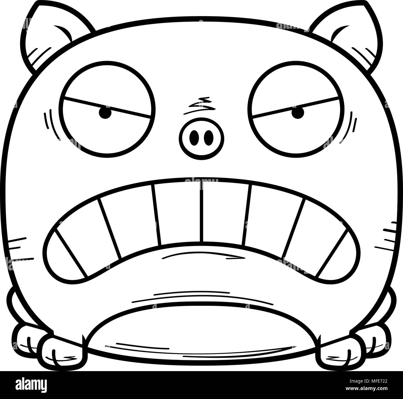 Pig teeth clip Stock Vector Images - Alamy