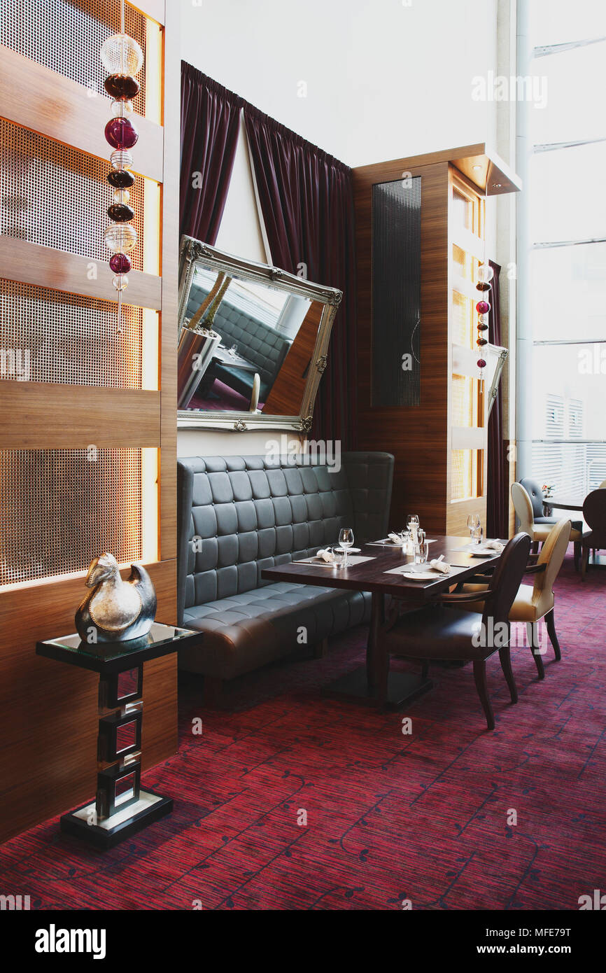 View through restaurant interior. Sofitel London Heathrow, Hounslow ...