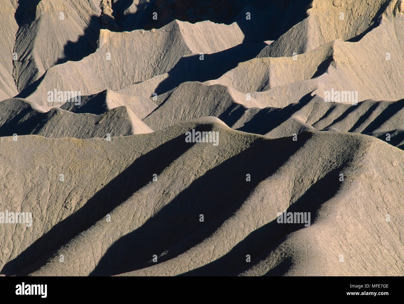 SHADOWS & LANDFORMS Blue Hills Wilderness, Utah, USA Stock Photo - Alamy