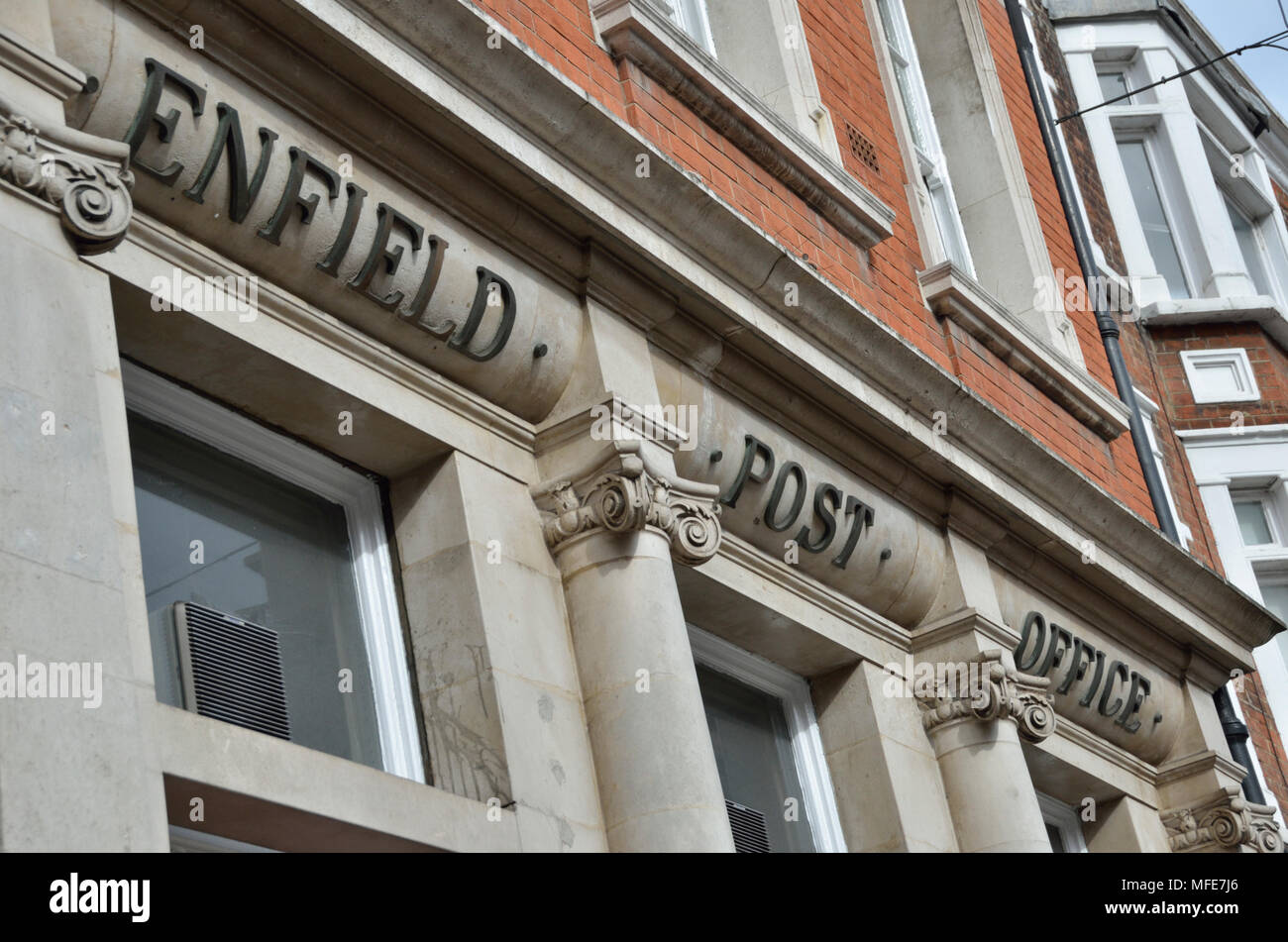 Post Office, Enfield, London, UK Stock Photo - Alamy