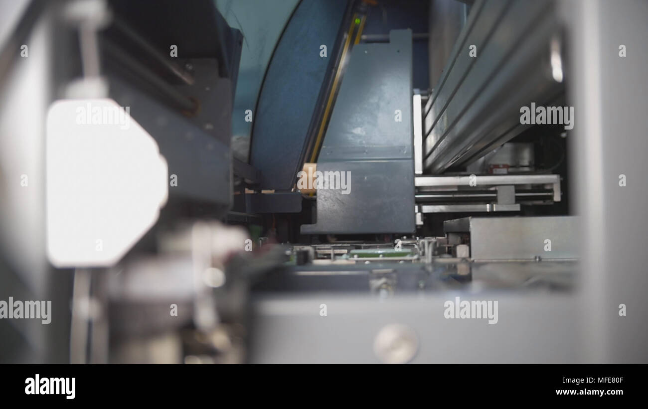 Production press print equipment in typography Stock Photo - Alamy