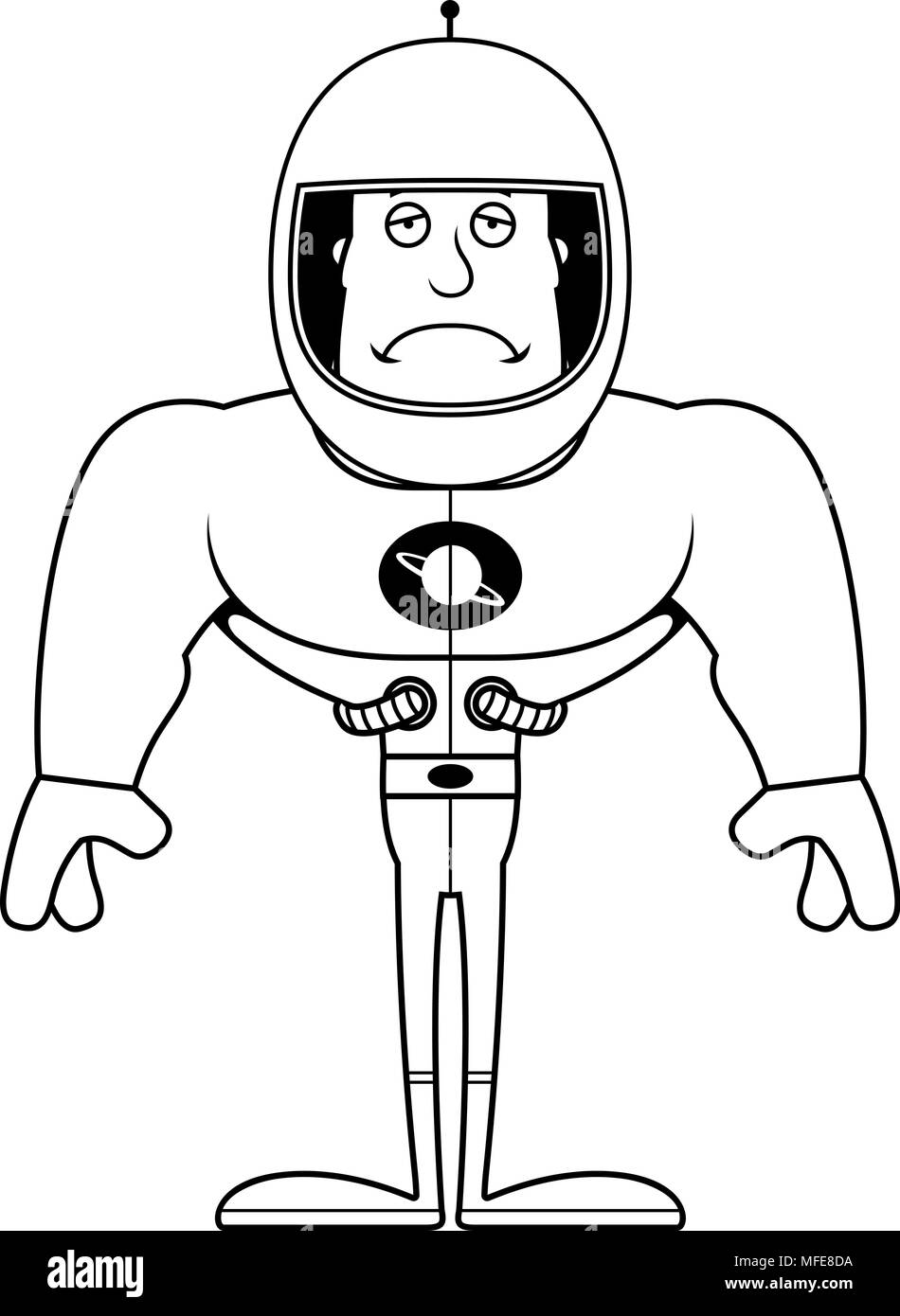Sad Astronaut Animation