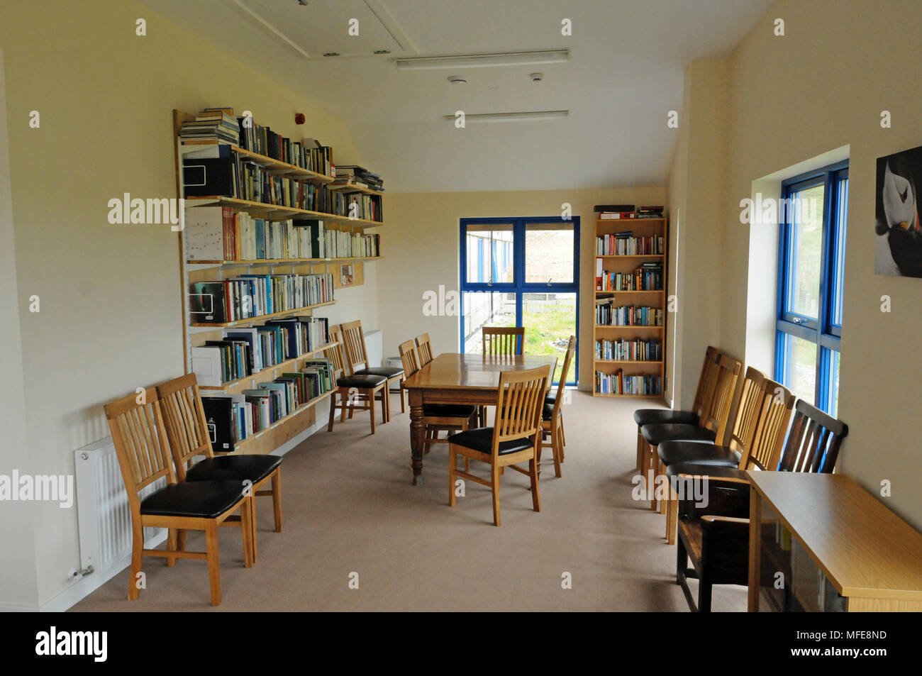 The new Fair Isle bird observatory on Fair Isle an island between ...