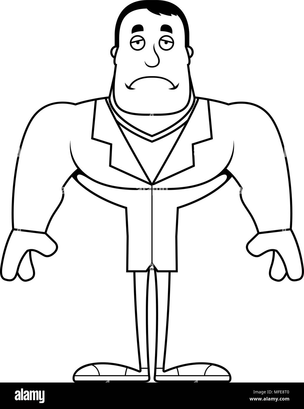 A cartoon doctor looking sad Stock Vector Image & Art - Alamy