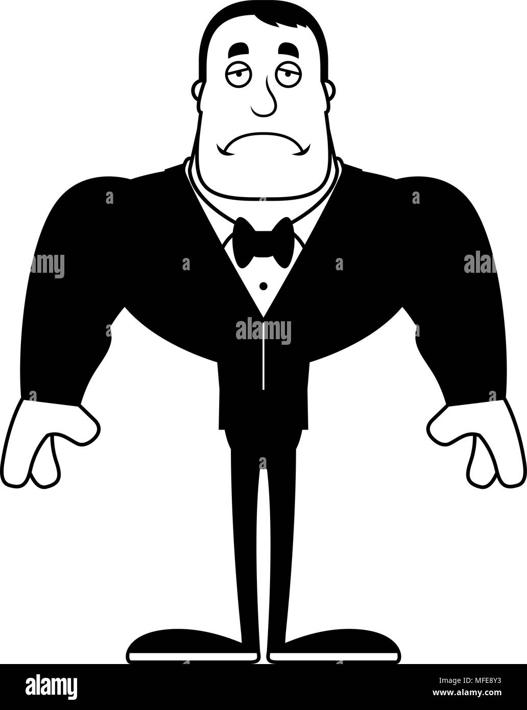 A cartoon groom looking sad Stock Vector Image & Art - Alamy