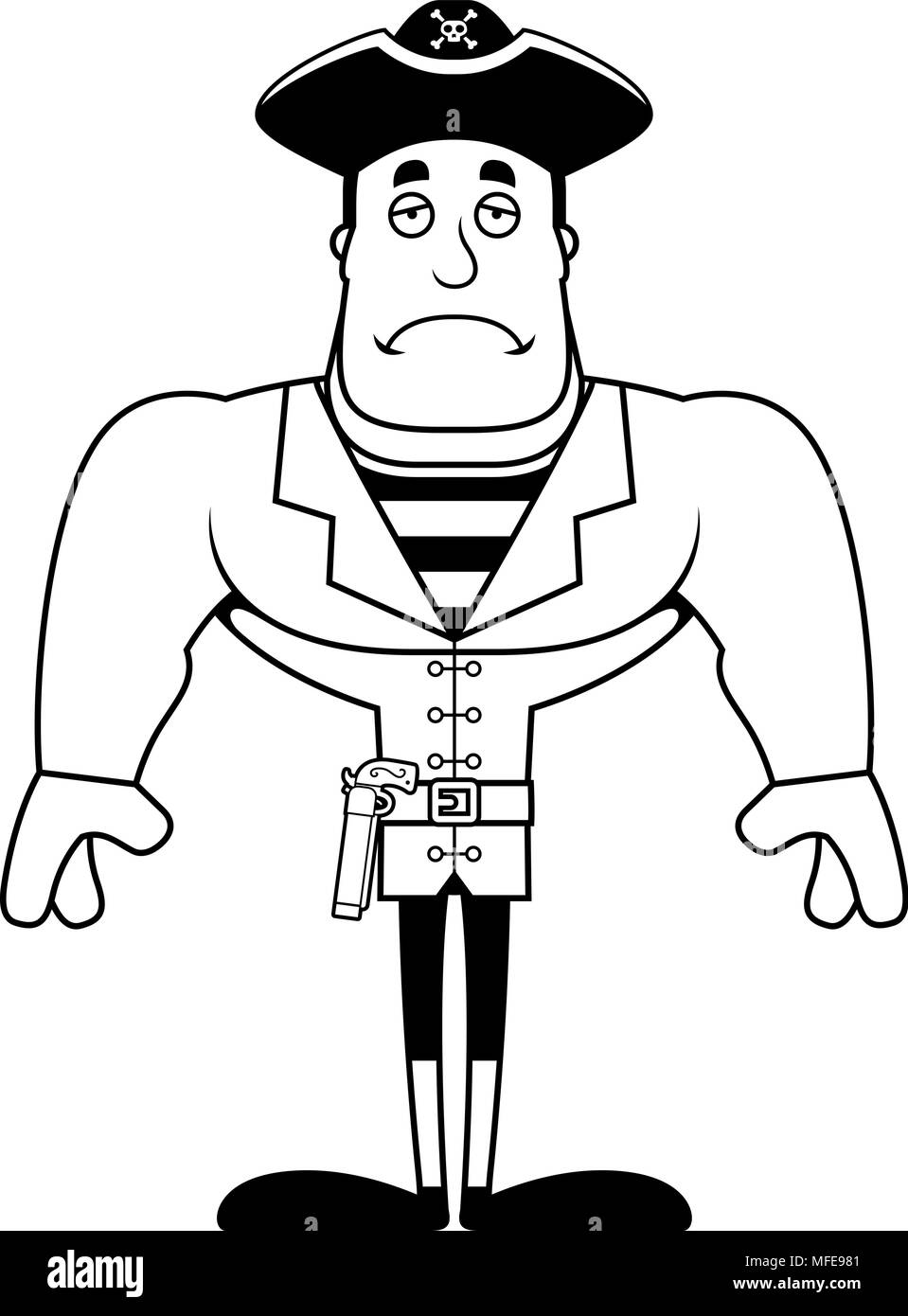 Pirate clipart Black and White Stock Photos & Images - Alamy