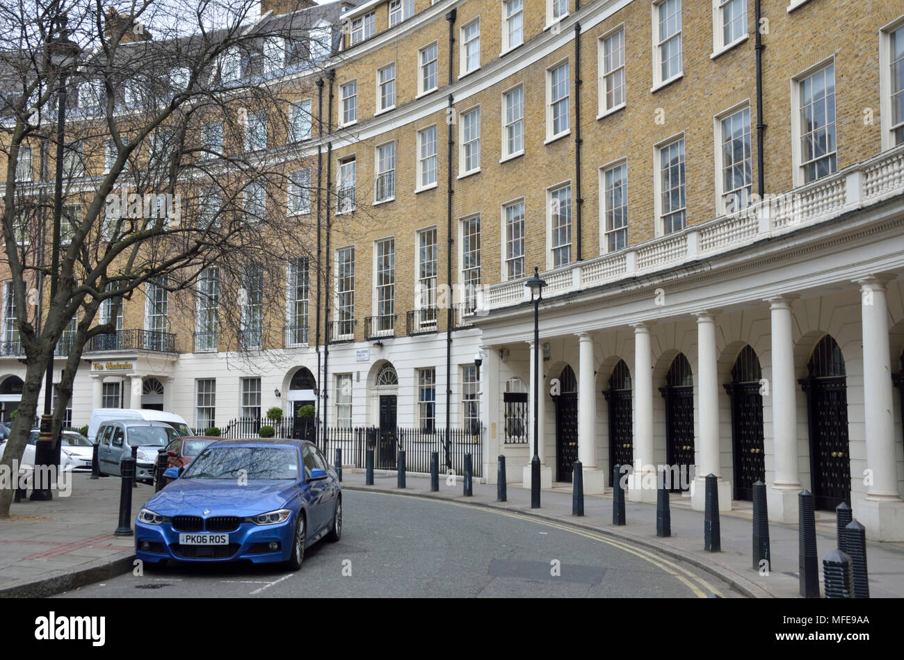 Wallenberg Place, W1, Marylebone, London, UK Stock Photo - Alamy