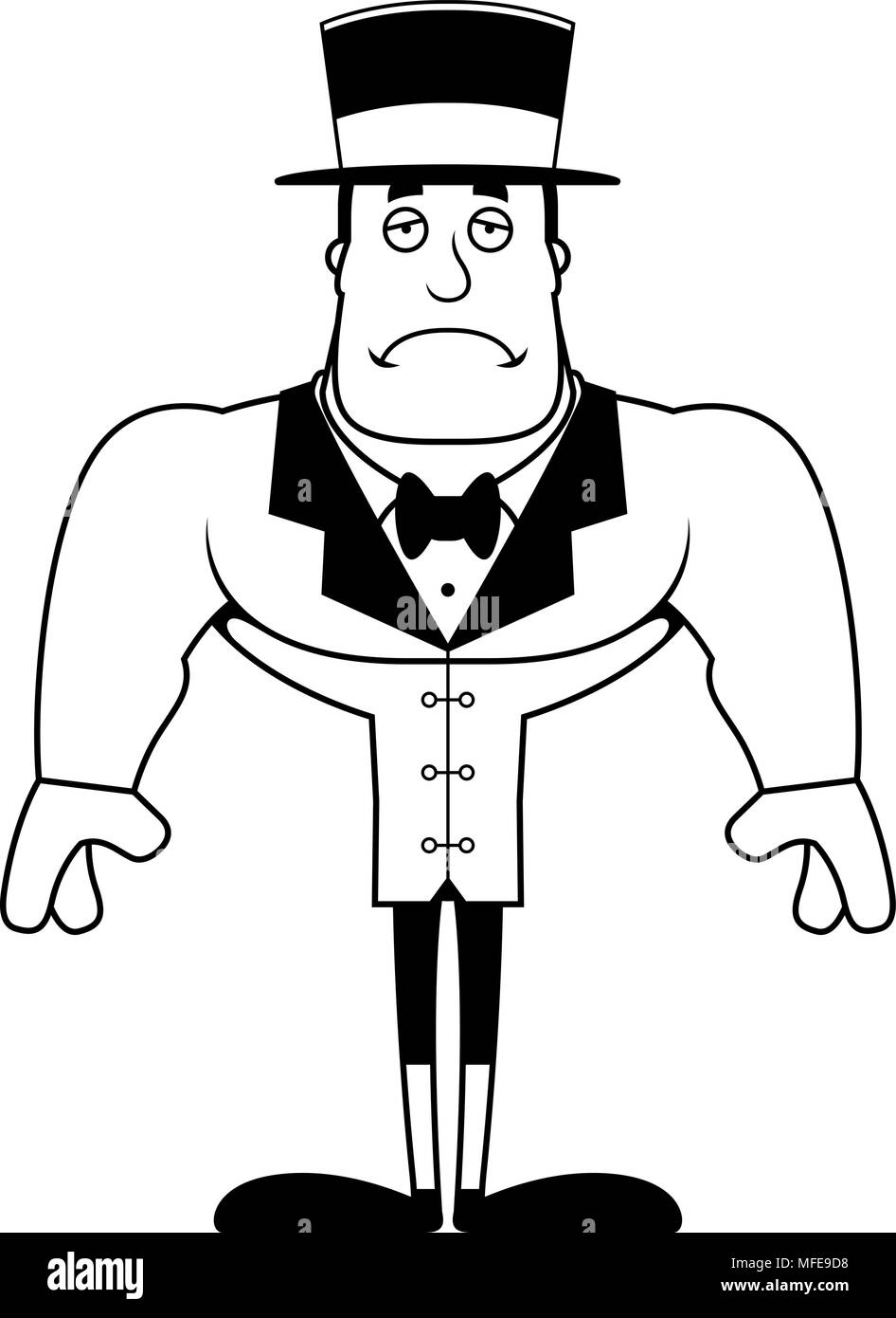 Circus ringmaster Black and White Stock Photos & Images - Alamy