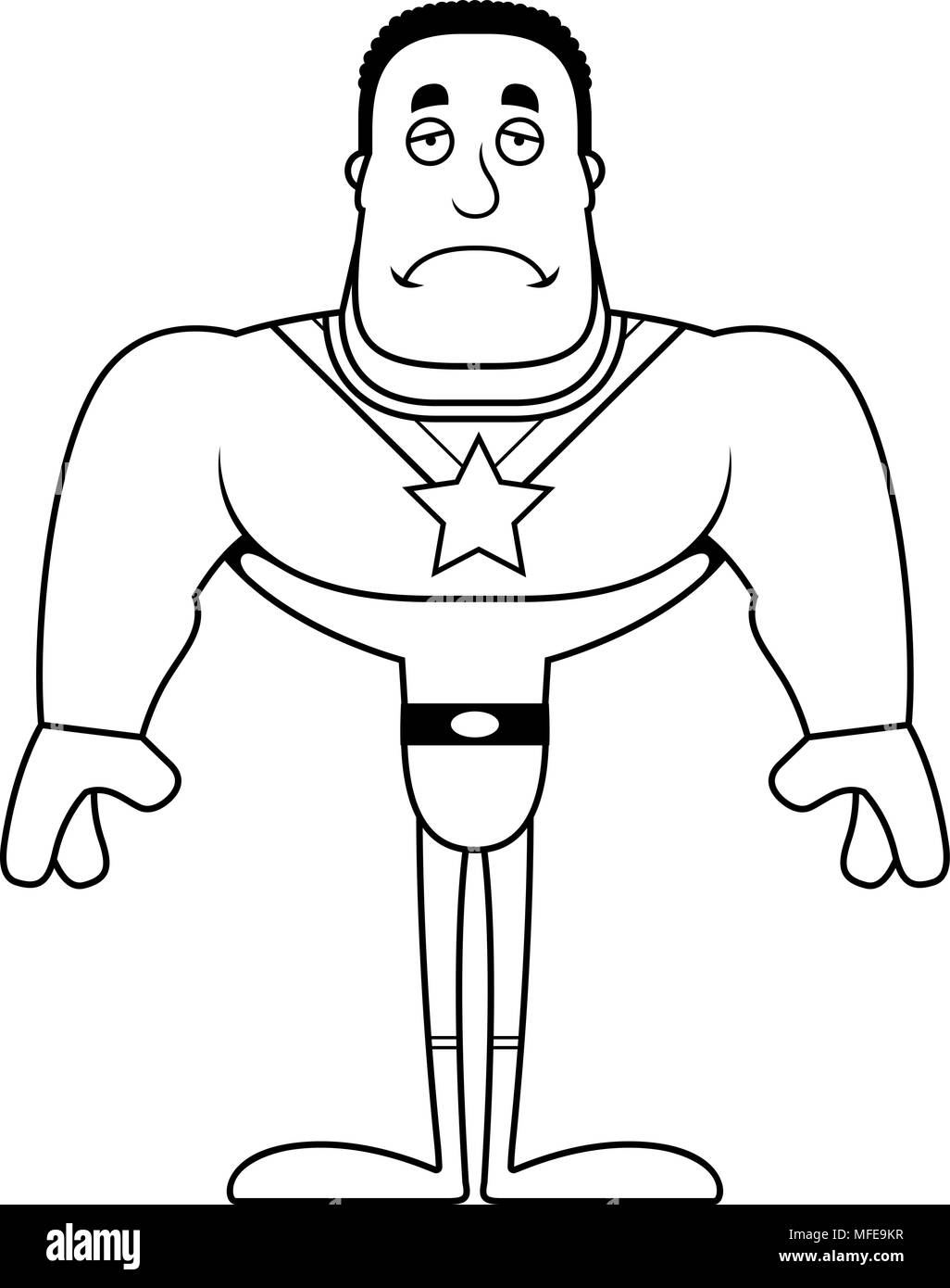 Hero superhero a Black and White Stock Photos & Images - Alamy