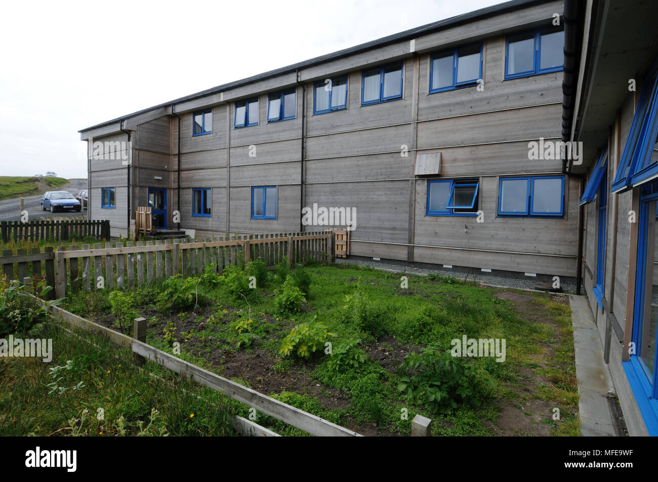 The new Fair Isle bird observatory on Fair Isle an island between ...