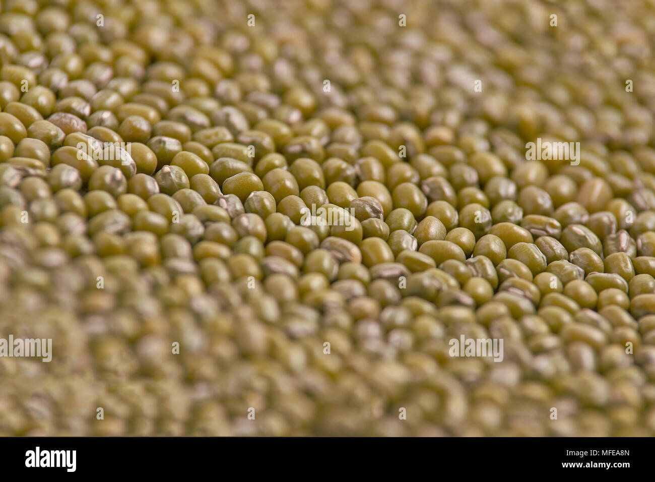 Cooking healthy food. Many green beans. Dark color Stock Photo - Alamy