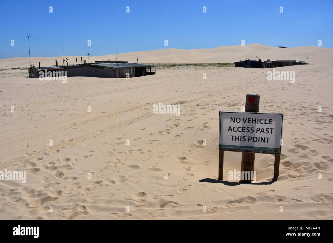 Tin City, Australia - March 30, 2017. In the 1930s a group of squatters ...