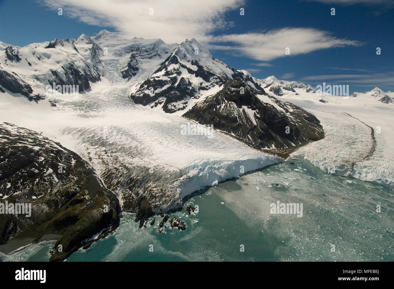 UNDINE SOUTH HARBOUR, South Georgia Island, sub-Antarctic Atlantic ...
