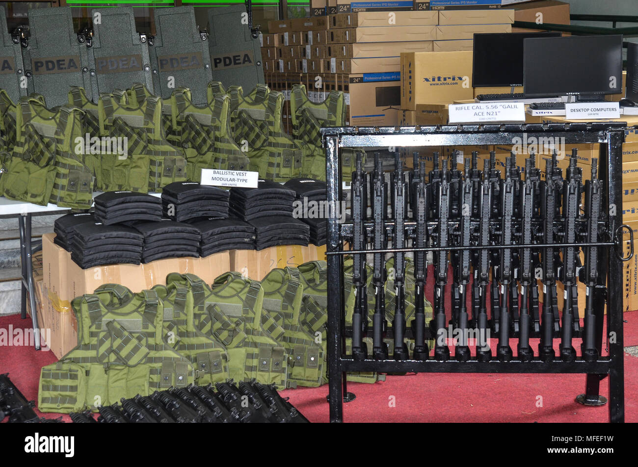 Pdea high powered firearms hi-res stock photography and images - Alamy