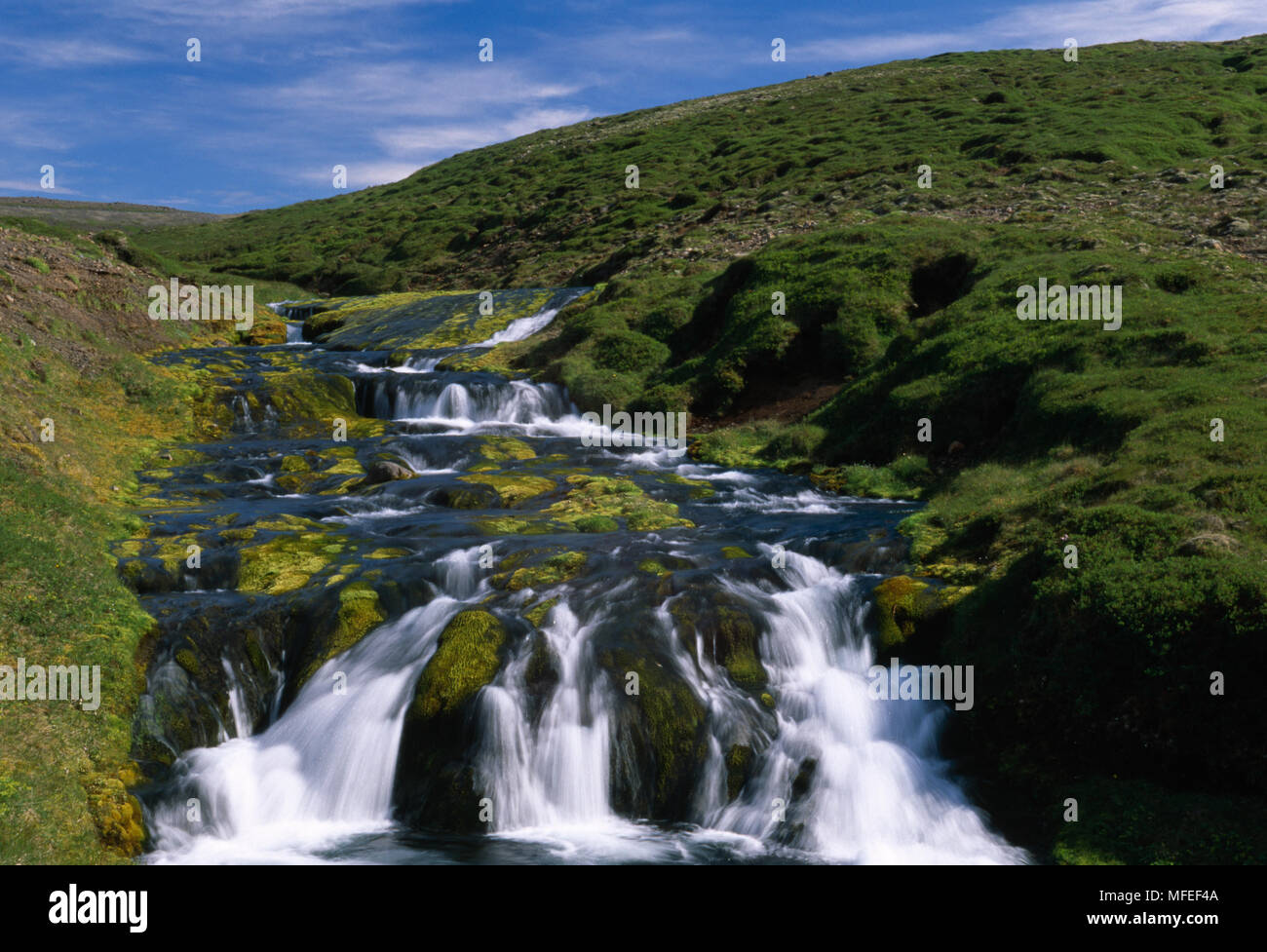 WATERFALL Snaefellsness Peninsula, Iceland. July Stock Photo - Alamy