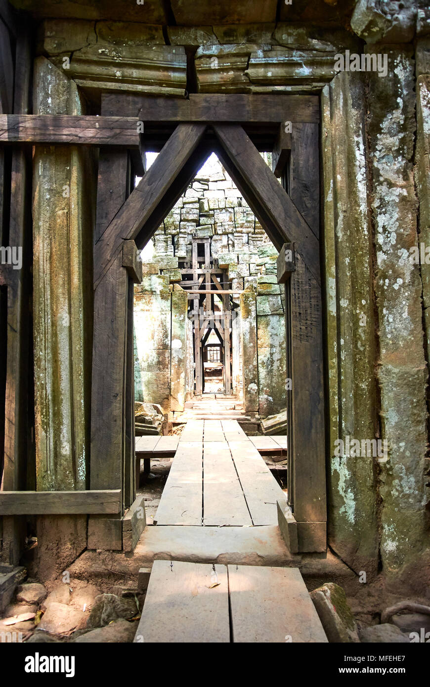 Koh Ker is situated between the southern slopes of the Dangrek ...