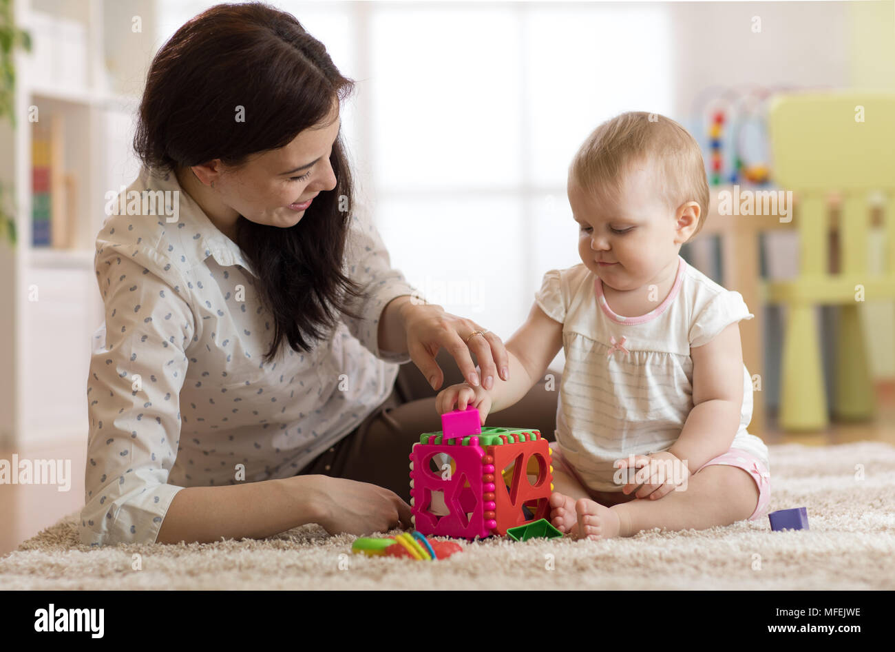 Babysitter training hi-res stock photography and images - Alamy
