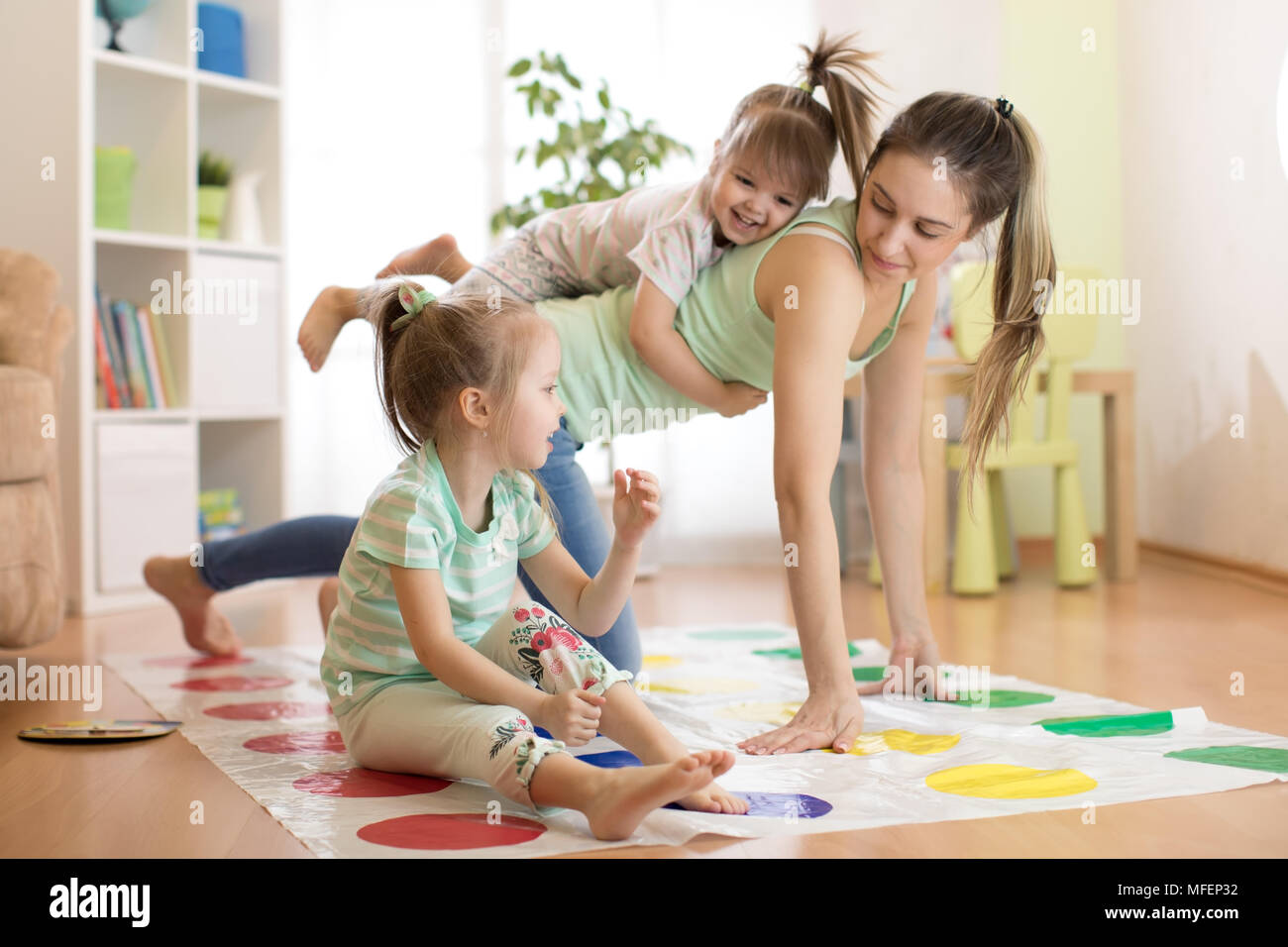 Twister Game High Resolution Stock Photography and Images - Alamy
