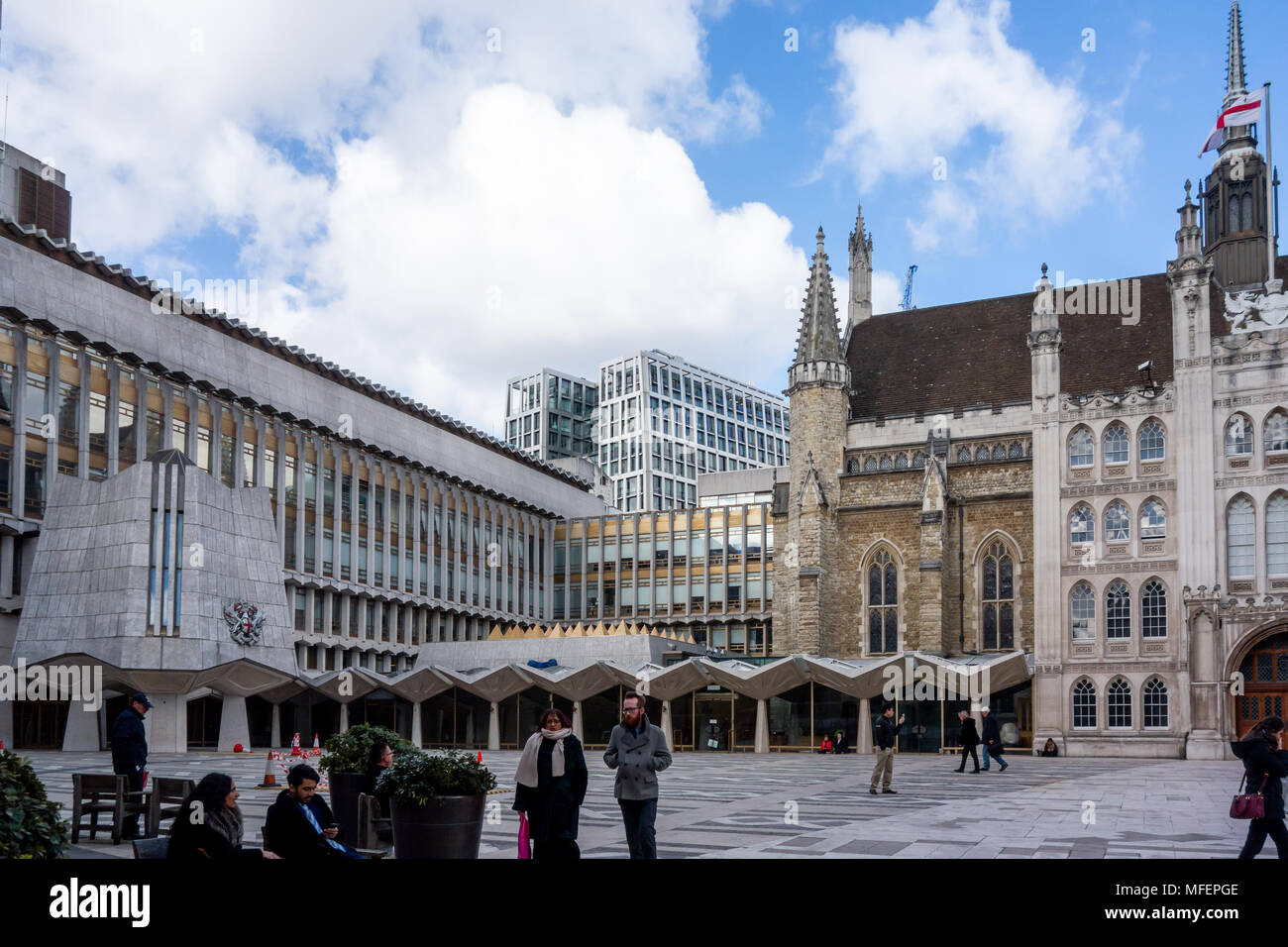 Guildhall library building hi-res stock photography and images - Alamy