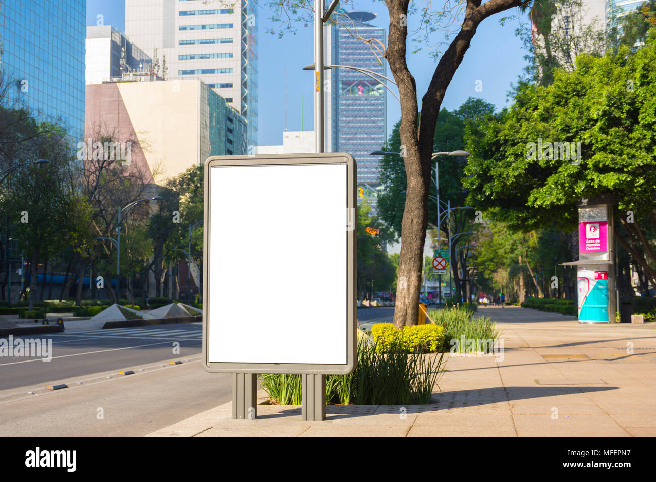Bus stop add hi-res stock photography and images - Alamy