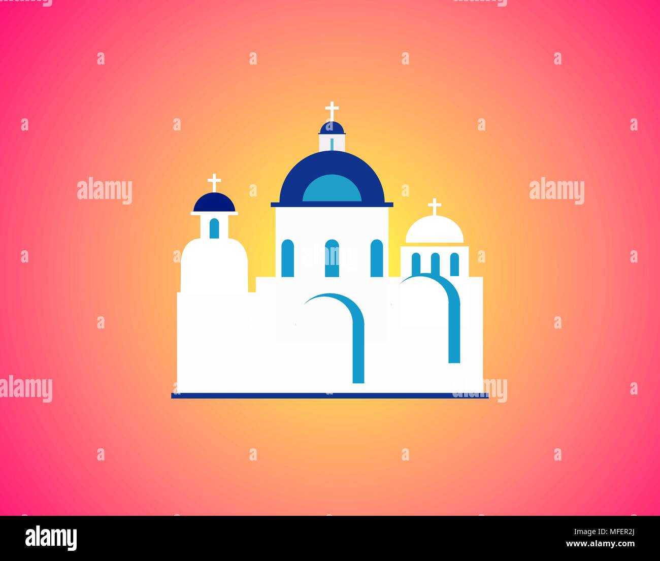 Church in nature Stock Vector Images - Alamy