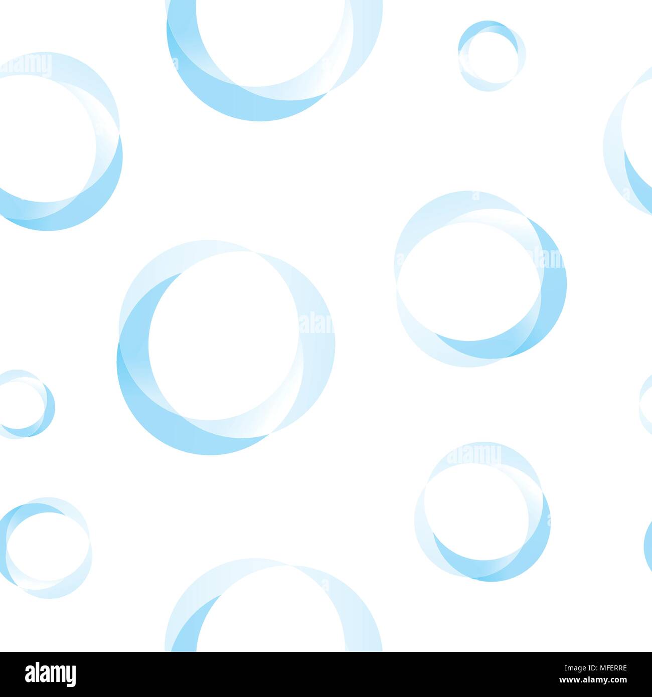 Light round shapes on white background. Looped Vector Pattern for ...