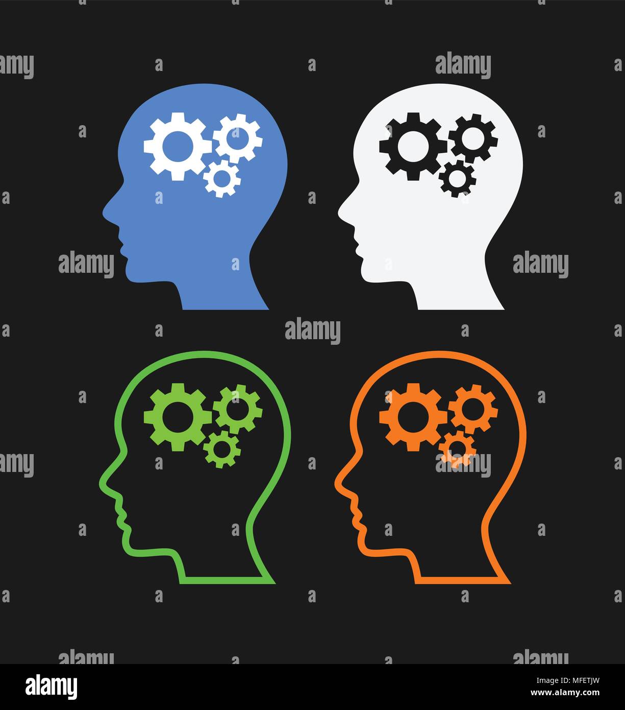 Human Brain Cogs High Resolution Stock Photography and Images - Alamy