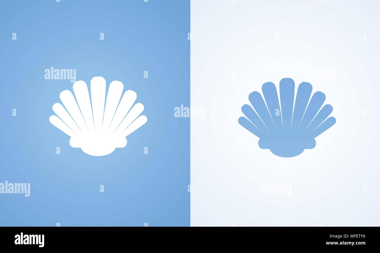 Icon of Seashell Stock Vector Image & Art - Alamy