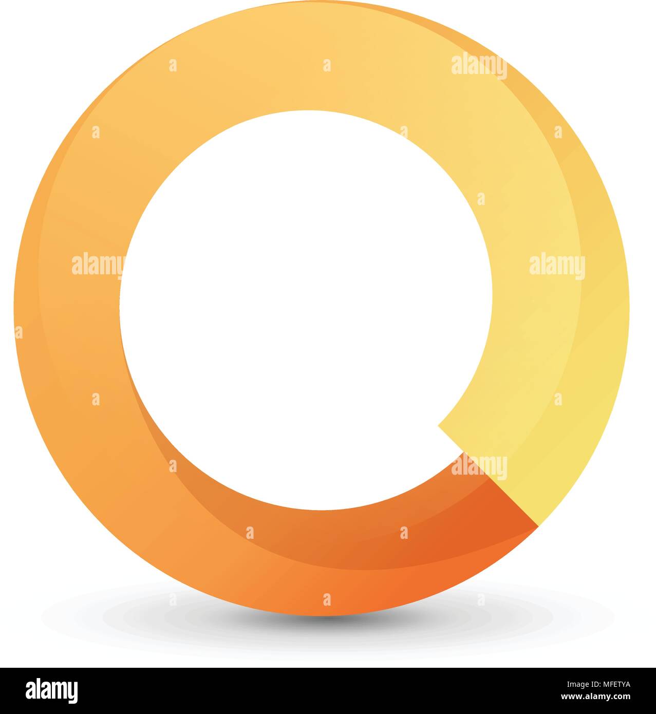 Orange tape round form Stock Vector Image & Art - Alamy