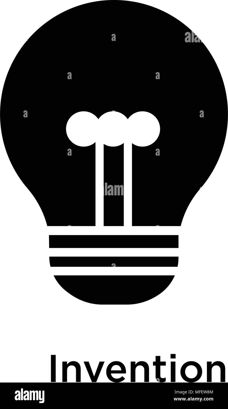 Invention icon isolated on white background, vector illustration Stock ...