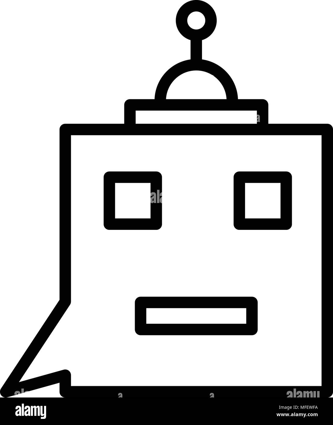 icon isolated on white background, vector illustration Stock Vector ...