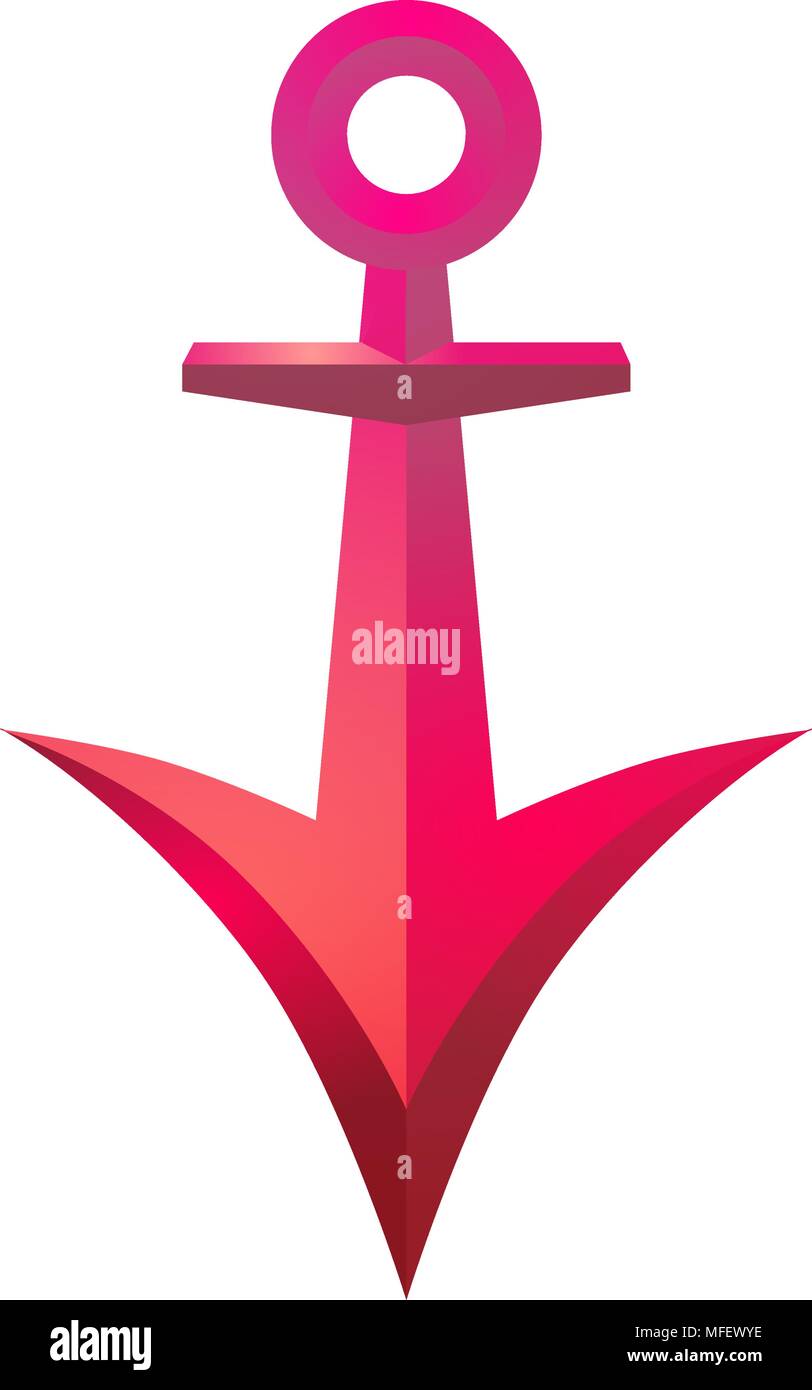 Black anchore Stock Vector Images - Alamy