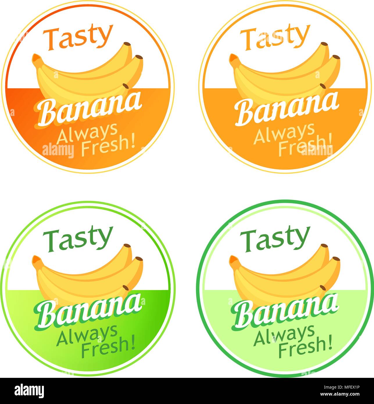 Label emblem fresh tasty Cut Out Stock Images & Pictures - Alamy