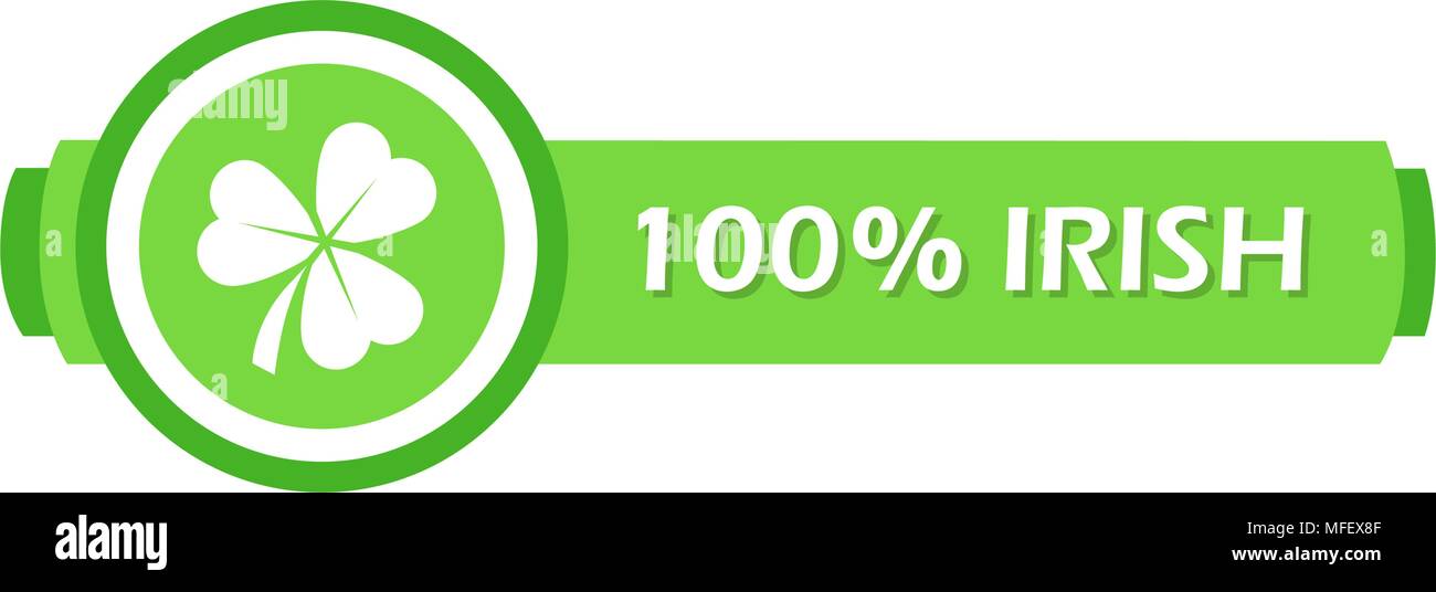 Stamp with Clover Leaf Stock Vector Image & Art - Alamy