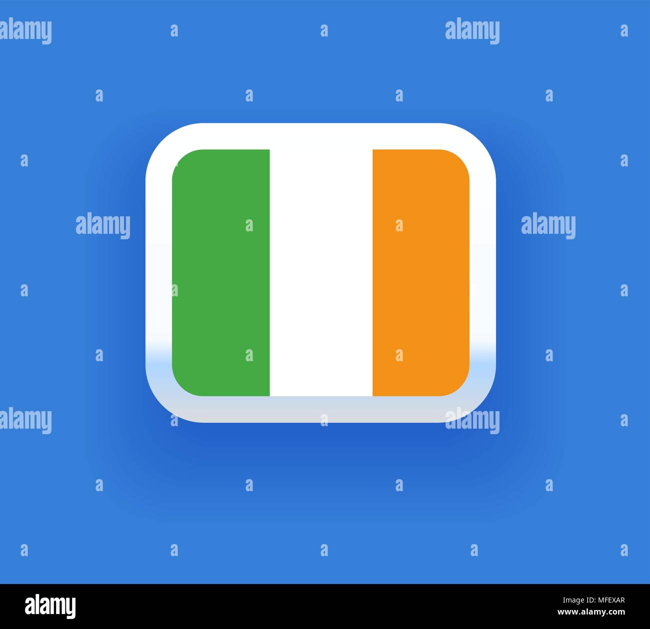 Flag of Ireland Stock Vector Image & Art - Alamy