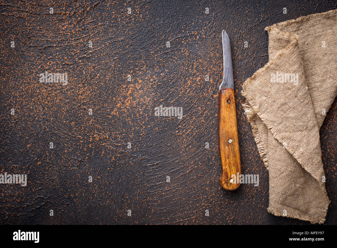 Old vintage knife hi-res stock photography and images - Alamy