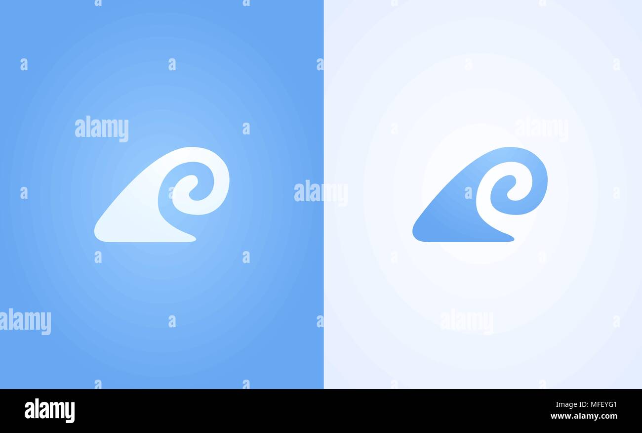 White waves on sea Stock Vector Images - Alamy