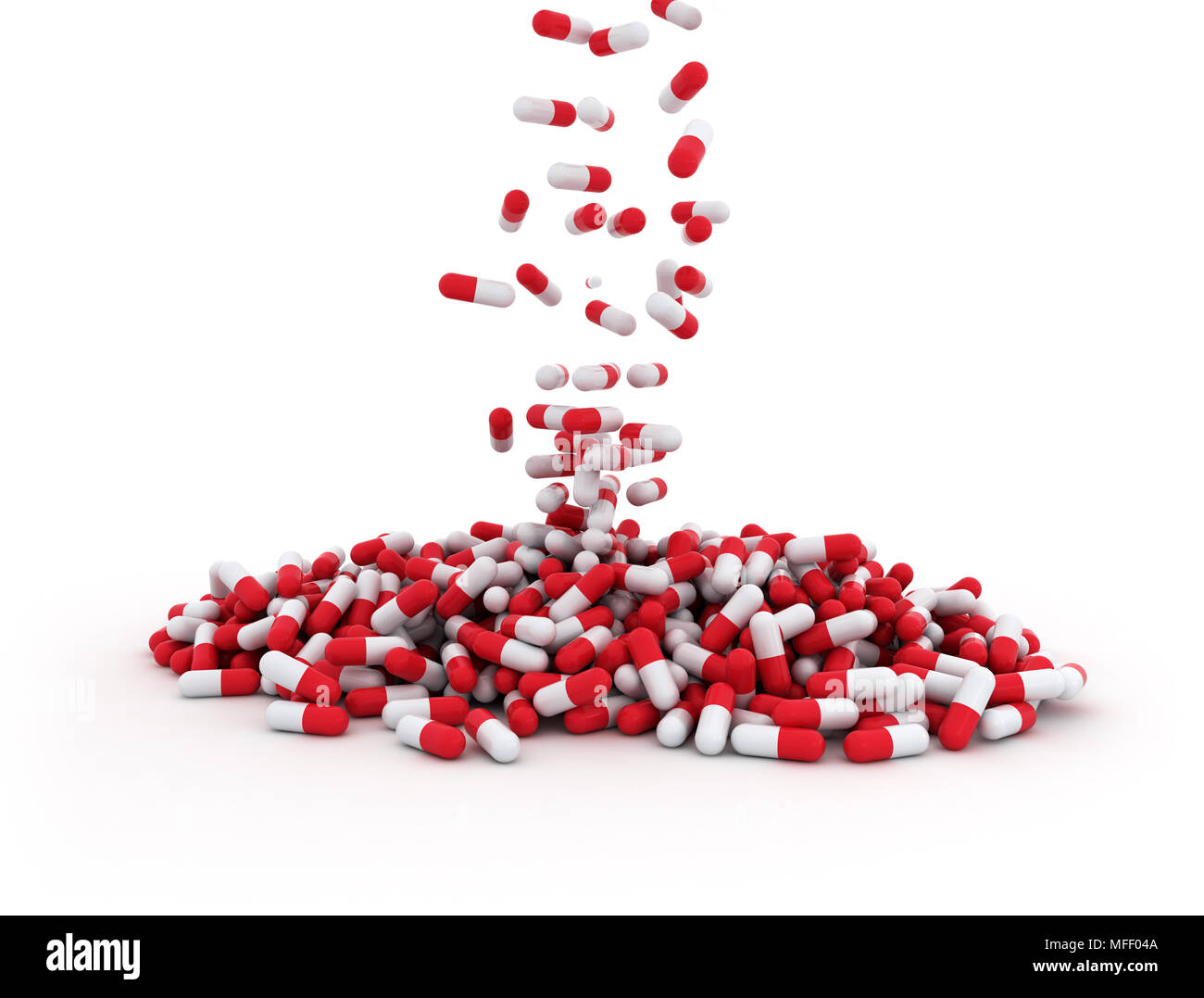 Pill capsules and pile hi-res stock photography and images - Alamy